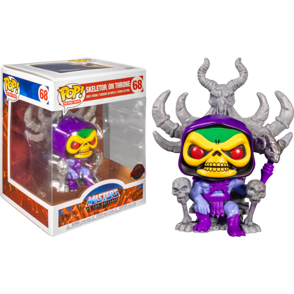Funko Pop Vinyl Masters of the Universe Skeletor on Throne #68 – kollecta-world
