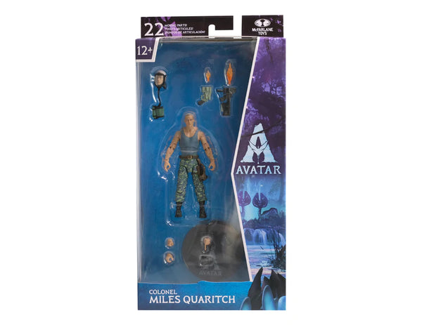 McFarlane Avatar World Of Pandora Colonel Miles Quaritch 7inch ...