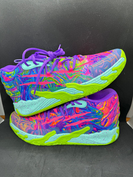 Puma Lamelo Ball Mb.03 Be You Purple Basketball Mens US10 Sneaker ...